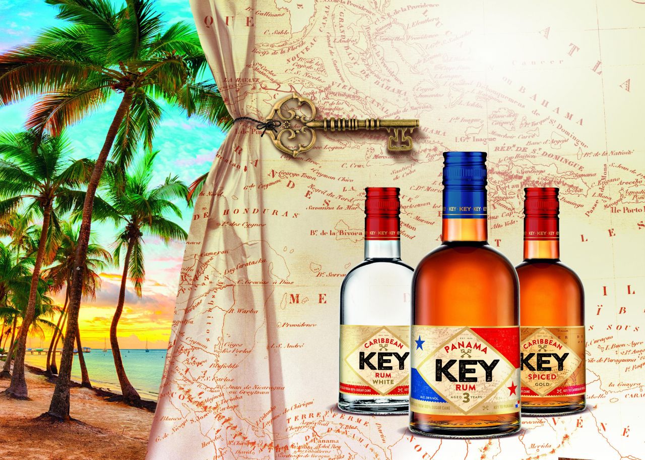 Key Rum se může pyšnit novým designem láhve - VisitChef.com