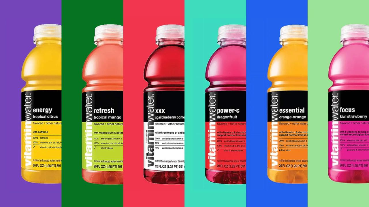 Vitaminwater, novinka od Coca-Cola má zajistit hydrataci a dodat ...